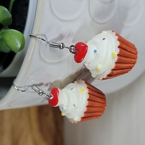 Jewelry | Cupcake Drop Earrings | Poshmark